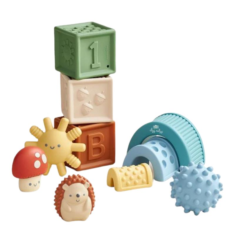 Itzy Blocks Sensory Blocks Set | Snuggle Bugz | Canada's Baby Store