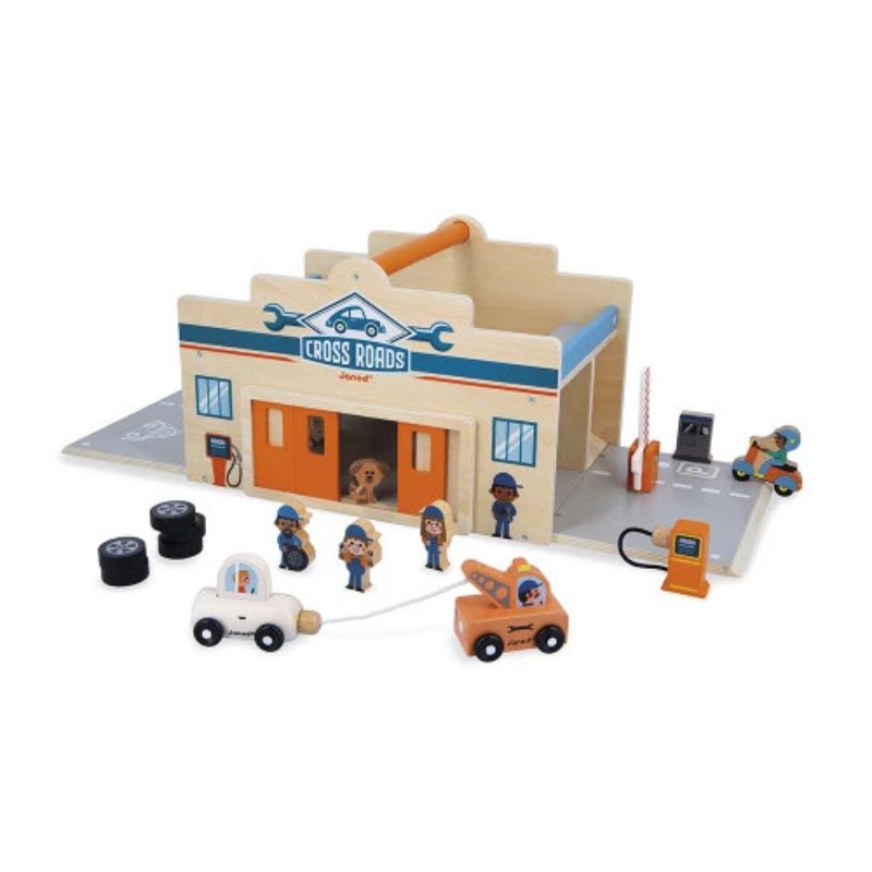 Wooden Garage - Cross Roads – Snuggle Bugz