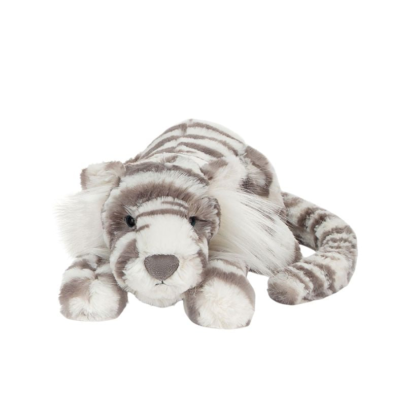Sacha Snow Tiger Plush Toy – Snuggle Bugz