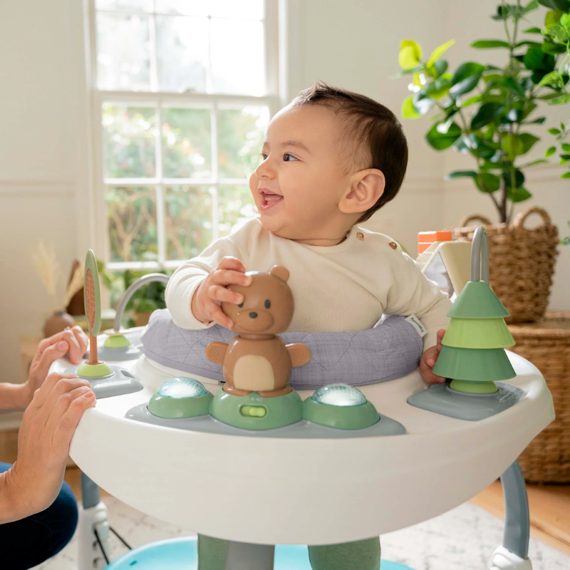 Spring & Sprout 2-in-1 Activity Jumper and Table - First Forest ...
