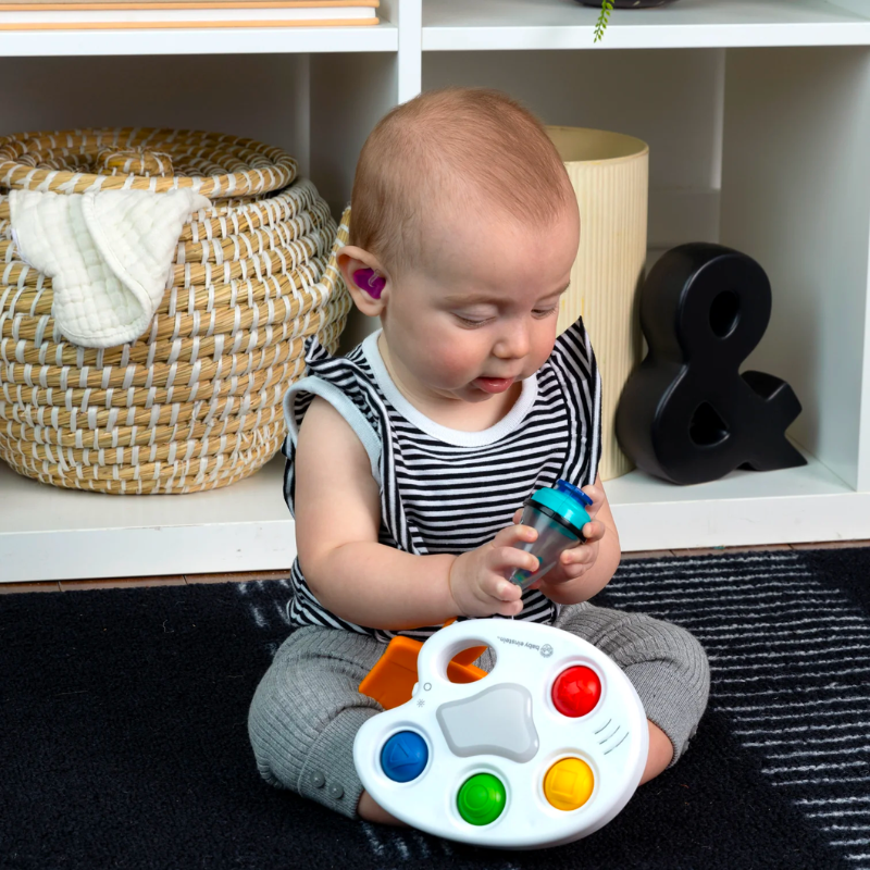 Colour Palette Popper Sensory Toy | Snuggle Bugz | Canada's Baby Store