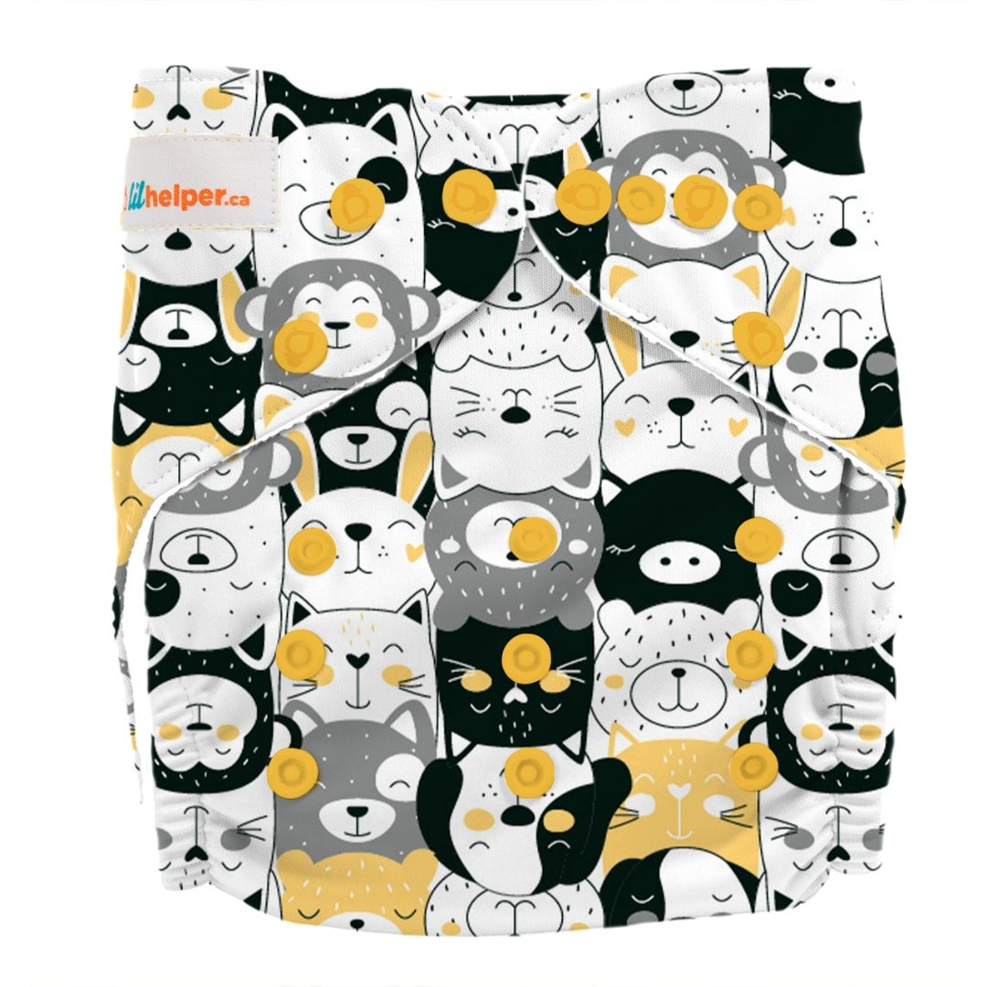 Charcoal Cloth Diapers | Snuggle Bugz | Canada's Baby Store