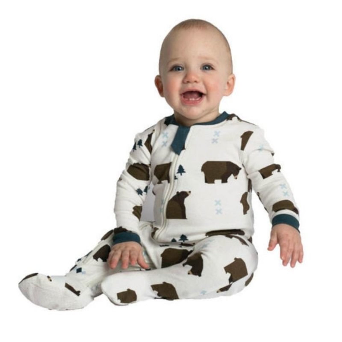 Patterned Organic Footed Sleepers | Snuggle Bugz | Canada's Baby Store