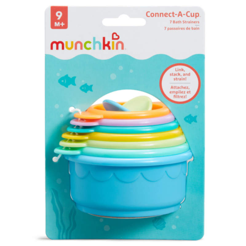 Connect-A-Cup Linking Bath Strainers | Snuggle Bugz | Canada's Baby Store