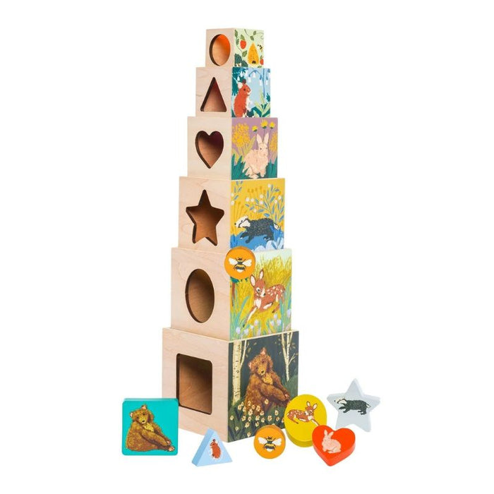 Enchanted Forest Wooden Stacking Set – Snuggle Bugz