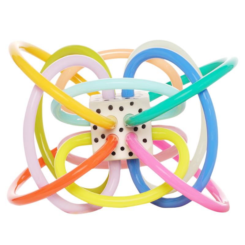 Winkel Teether Rattle | Snuggle Bugz | Canada's Baby Store