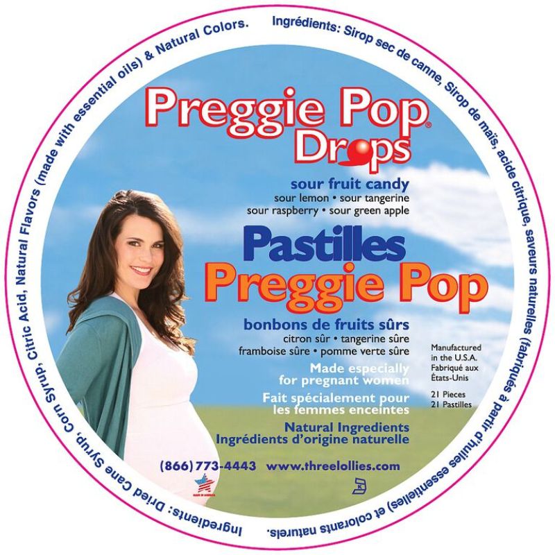Preggie Pop Drops - Sour Candy | Snuggle Bugz | Canada's Baby Store