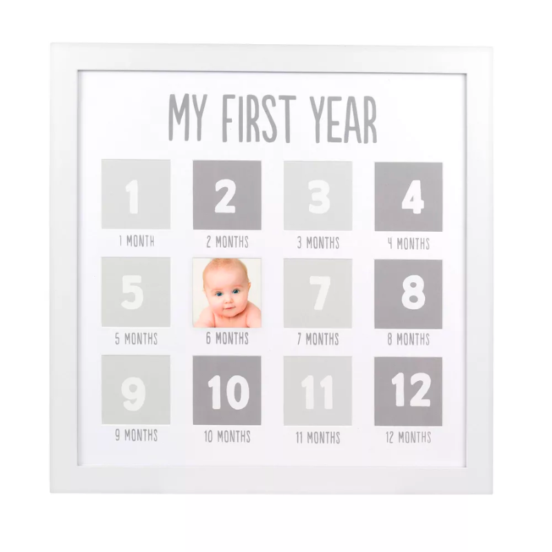 Baby's First Year Frame | Snuggle Bugz | Canada's Baby Store