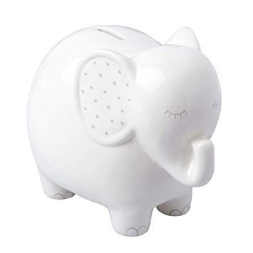 Pearhead Ceramic Elephant Bank