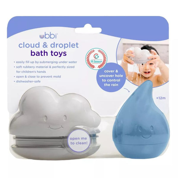 Cloud and Droplet Bath Squeeze Toys | Snuggle Bugz | Canada's Baby Store