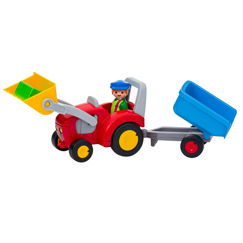 Tractor with Trailer | Snuggle Bugz | Canada's Baby Store