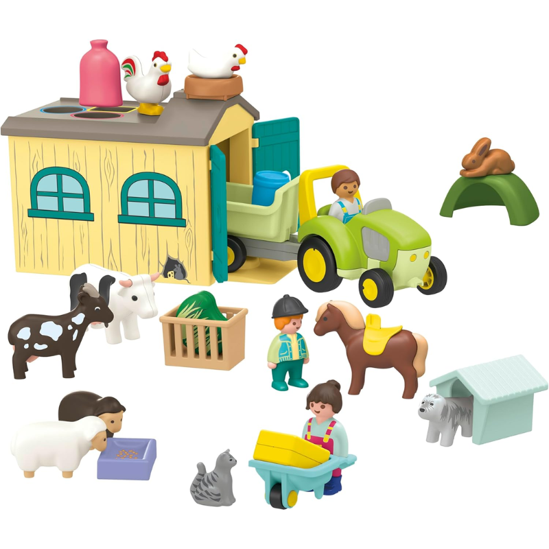 Junior: Farm Adventure with Tractor, Trailer and Animal Friends ...