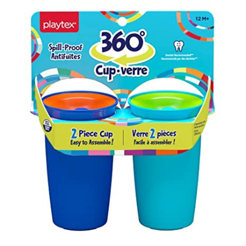 Stage 2 360º Spoutless Cup - 2 Pack | Snuggle Bugz | Canada's Baby Store
