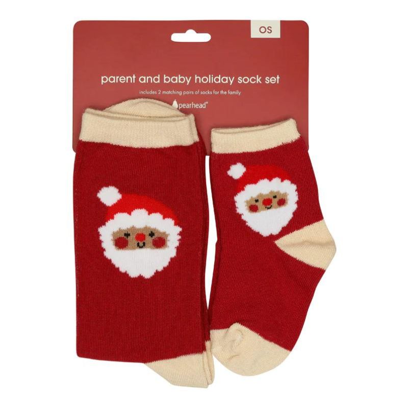 Ensemble de chaussettes de Père Noël pour parents et tout-petits ...