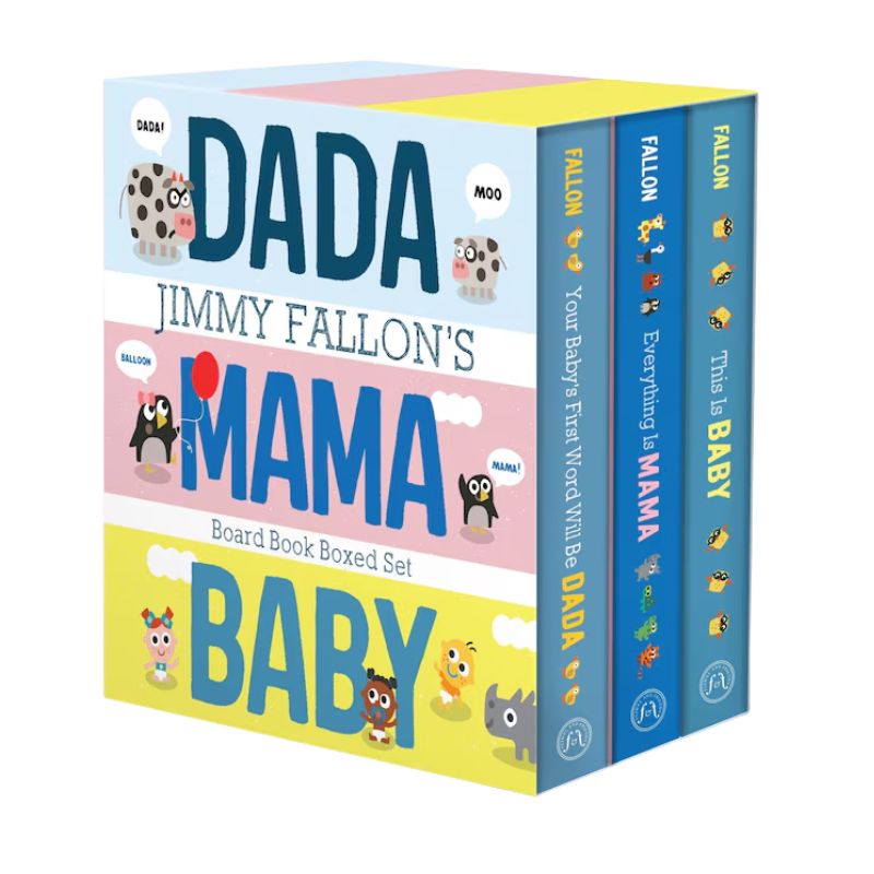 Jimmy Fallon's Dada, Mama, And Baby Board Book Boxed Set – Snuggle Bugz