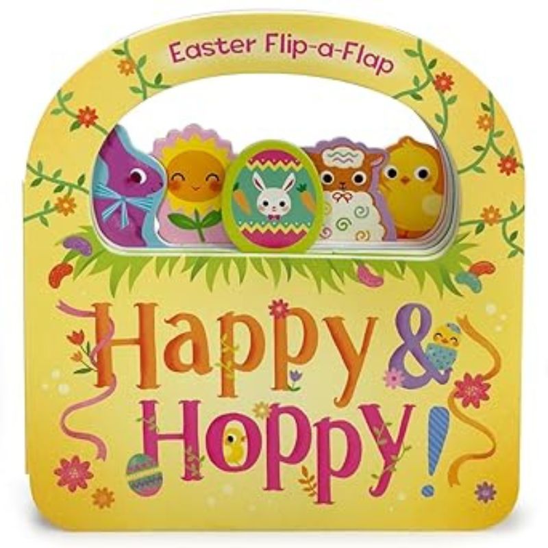 Happy & Hoppy - Children's Flip-a-Flap Activity Board Book – Snuggle Bugz