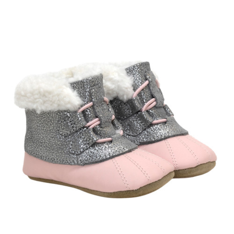 Bottes D'Après Argent | Snuggle Bugz | Le magasin pour bébés du Canada