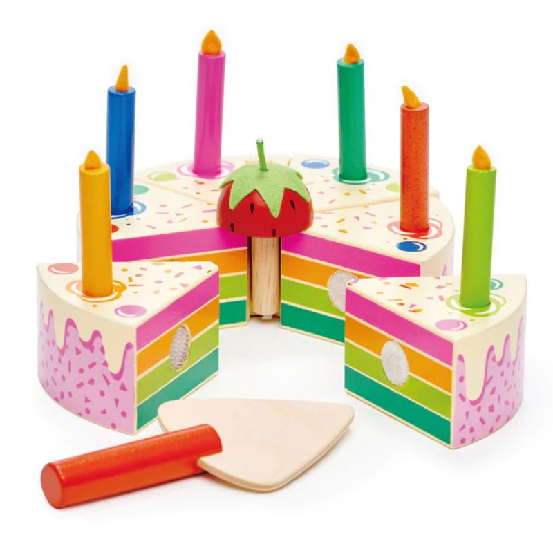 Wooden Birthday Cake | Snuggle Bugz | Canada's Baby Store