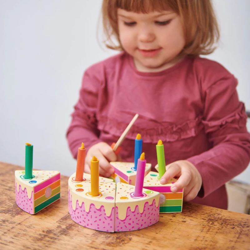 Wooden Birthday Cake | Snuggle Bugz | Canada's Baby Store