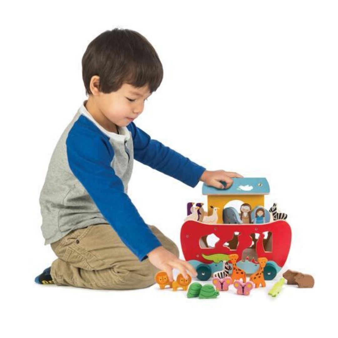 Noah's Shape Sorter Ark | Snuggle Bugz | Canada's Baby Store