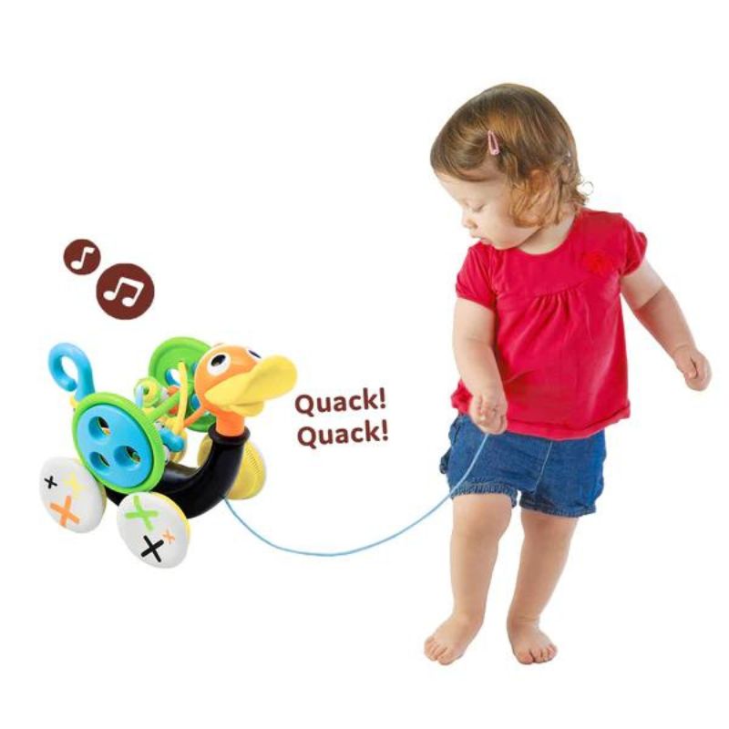 Pull-Along Whistling Duck | Snuggle Bugz | Canada's Baby Store